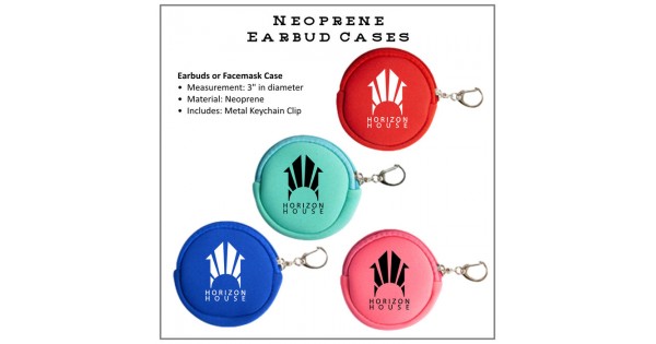 HH Ear Bud Case Horizon House Logo
